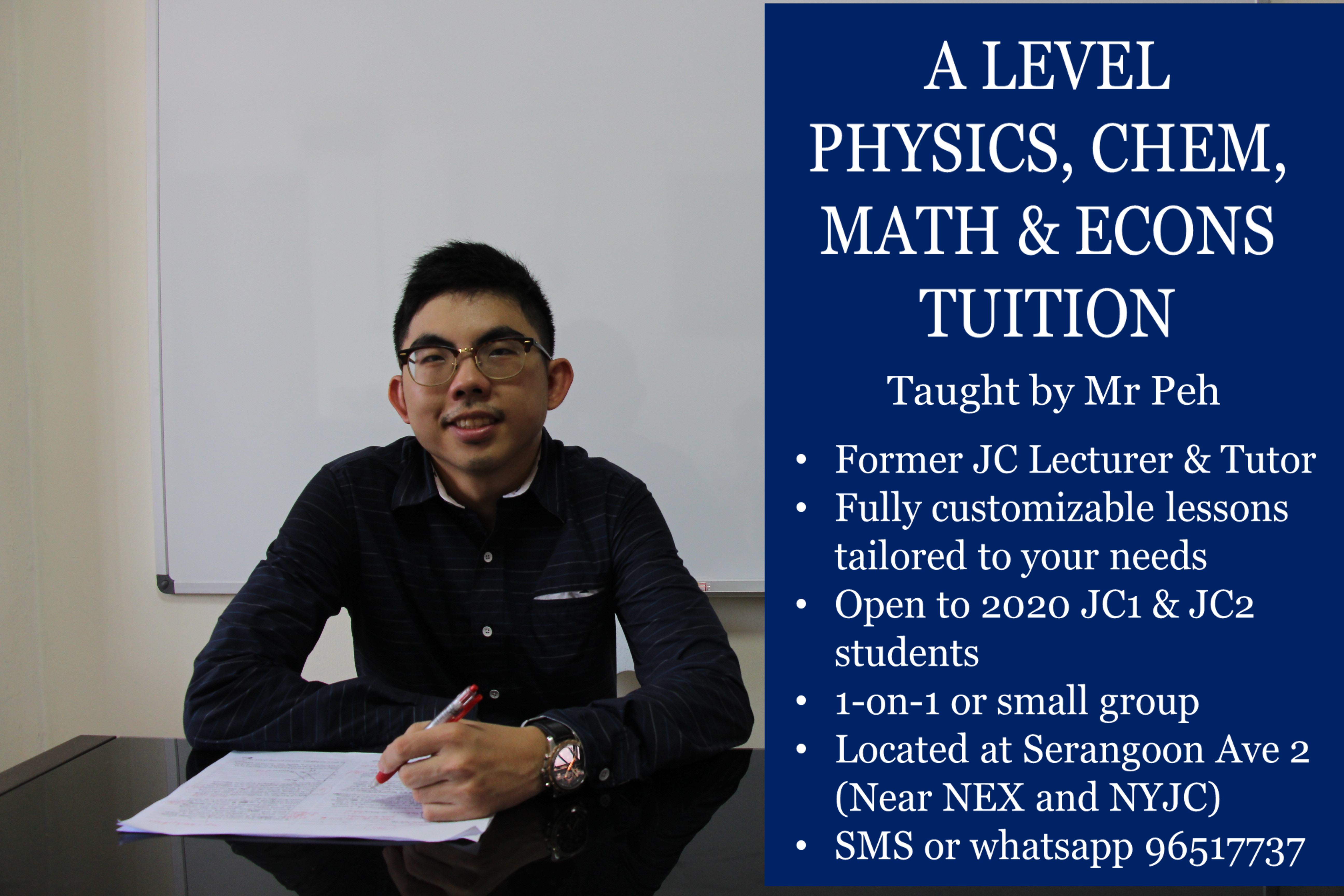 A Level Physics Chemistry Maths and Economics Tuition | Former JC ...